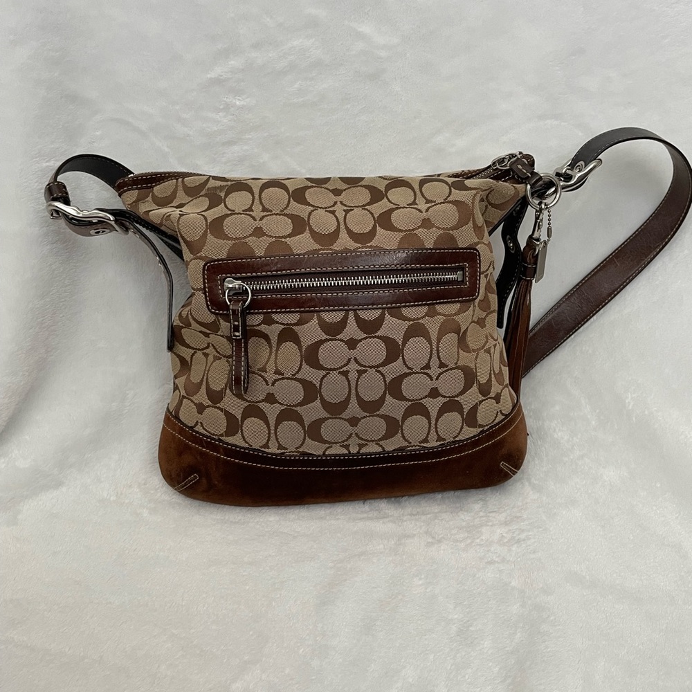 Coach Original Print Vintage Shoulder Bag - Gem